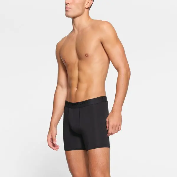 SKIMS Stretch 5 Inch Boxer Brief 3 Pack - Obsidian