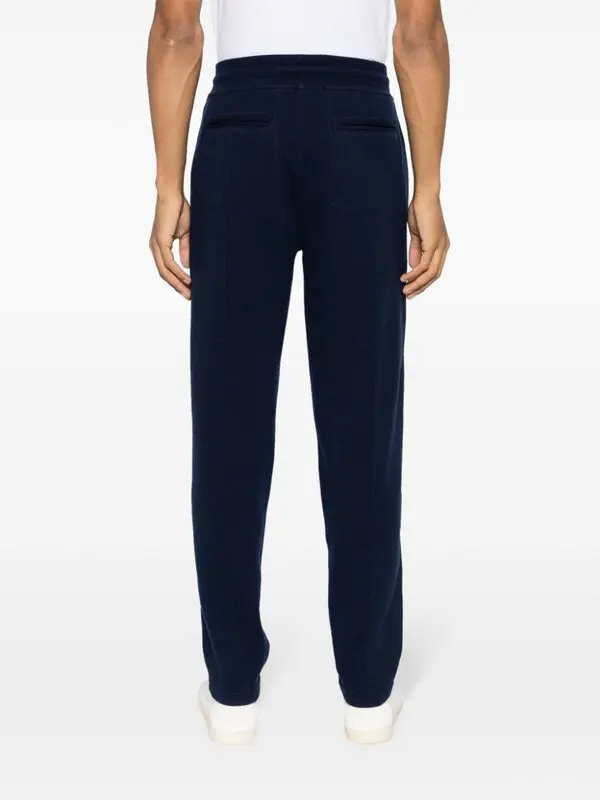 Brunello Cucinelli Monili-drawstring Track Pants - Blue