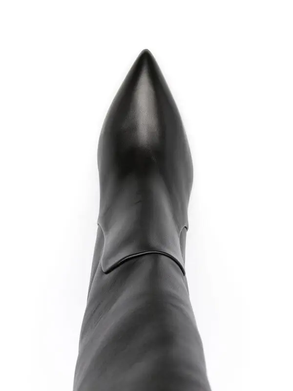 Paris Texas Anja 70mm Leather Boots