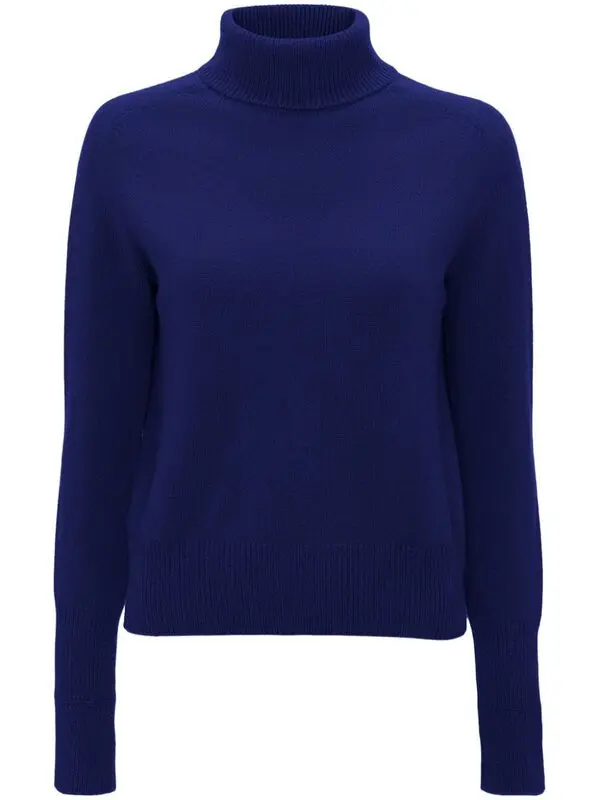 Victoria Beckham Roll-neck Fine-knit Jumper