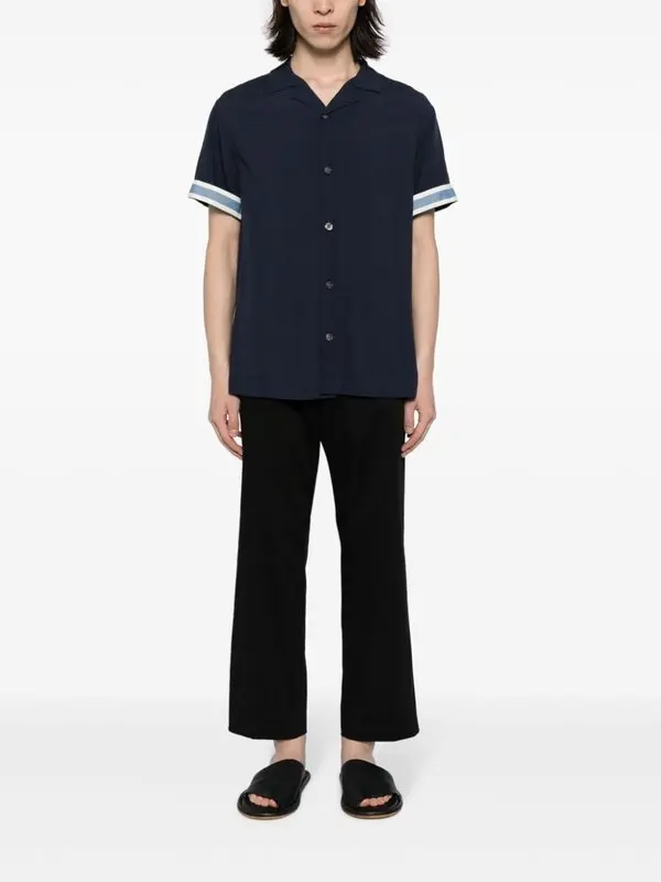 CHE Valbonne Short-sleeved Shirt - Blue