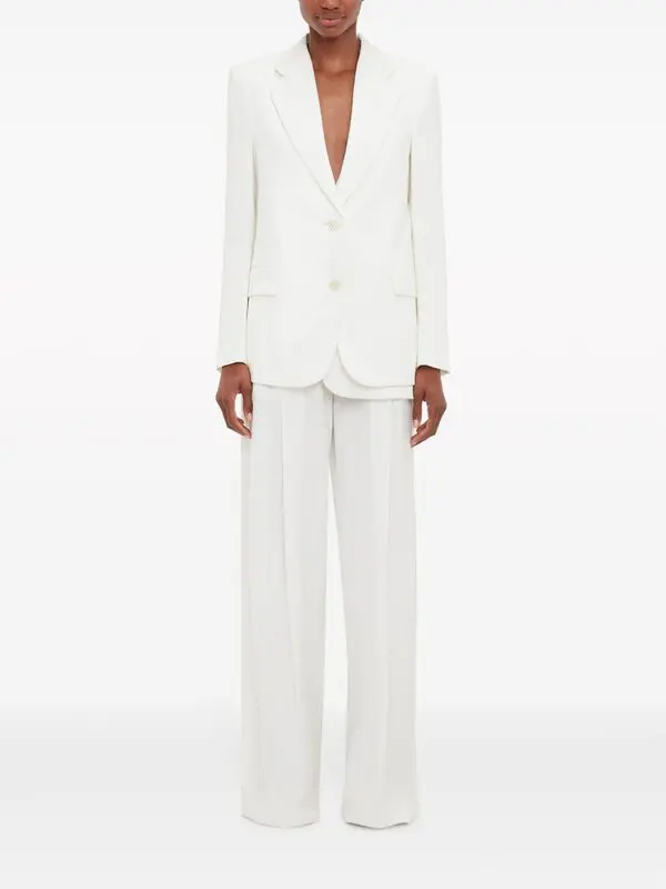 Victoria Beckham Asymmetric Double-layered Blazer