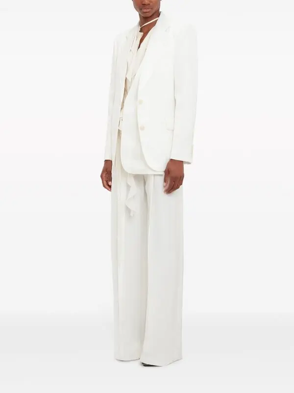 Victoria Beckham Asymmetric Double-layered Blazer