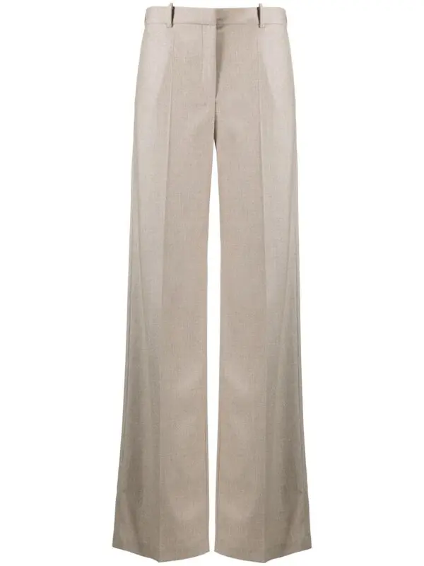 Magda Butrym Tailored Cashmere Wide-leg Trousers
