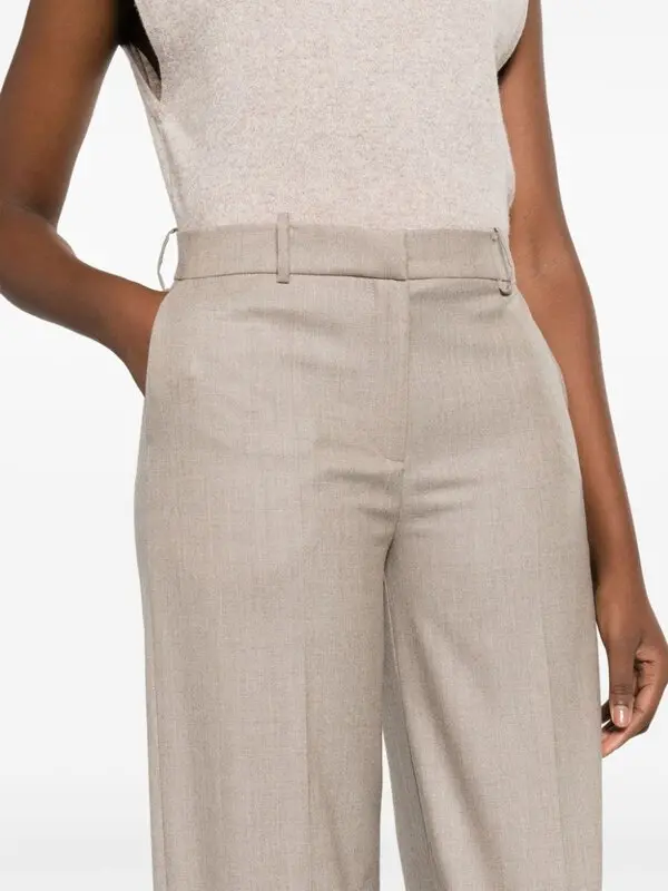 Magda Butrym Tailored Cashmere Wide-leg Trousers