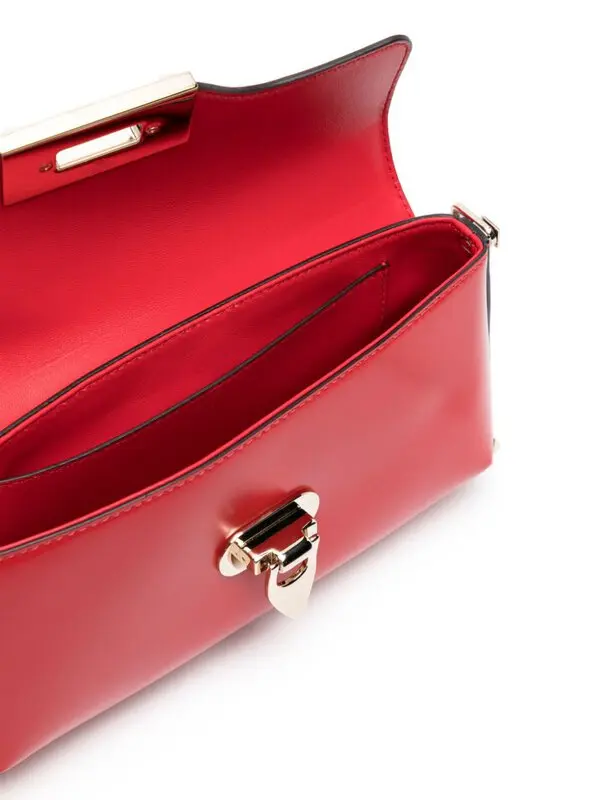Valentino Garavani Rockstud Shoulder Bag - Red