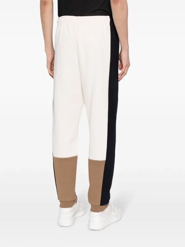 Lacoste Logo-embroidered Colour-block Track Pants