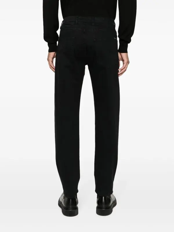 Paul & Shark Slim-cut Trousers - Black