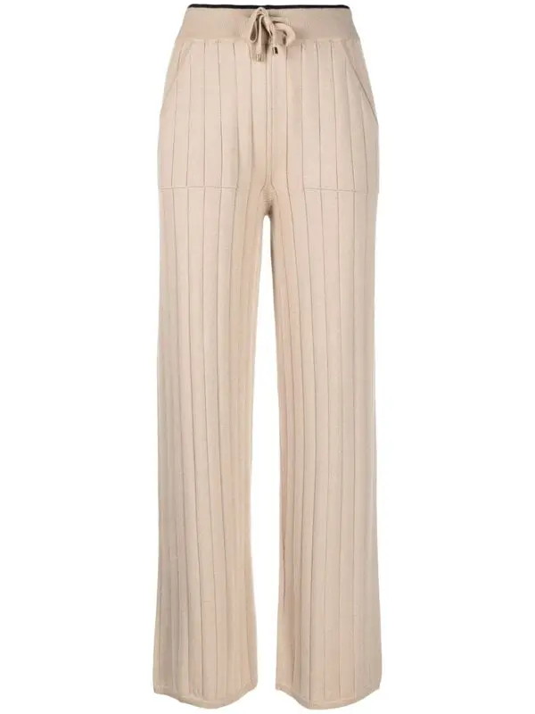 Lorena Antoniazzi Straight-leg Knit Trousers