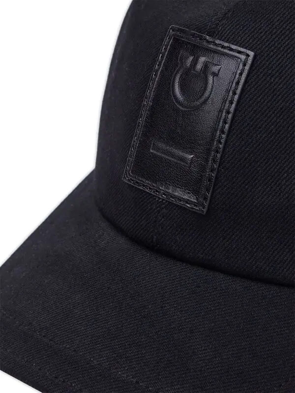 FERRAGAMO Gancini-patch Baseball Cap