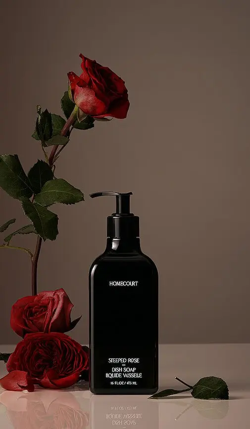 HOMECOURT Steeped Rose Dish Soap