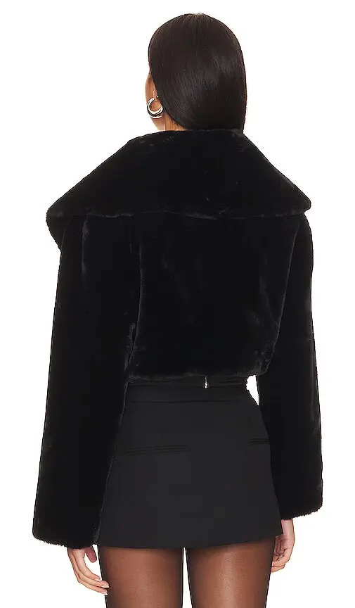 LAMARQUE Danika Cropped Jacket - Black