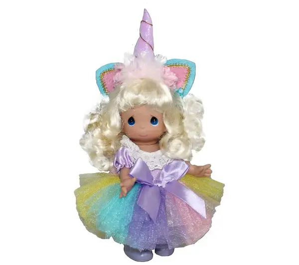 THE DOLL MAKER 9' Unicorn Wishes & Dreams Doll - One-color
