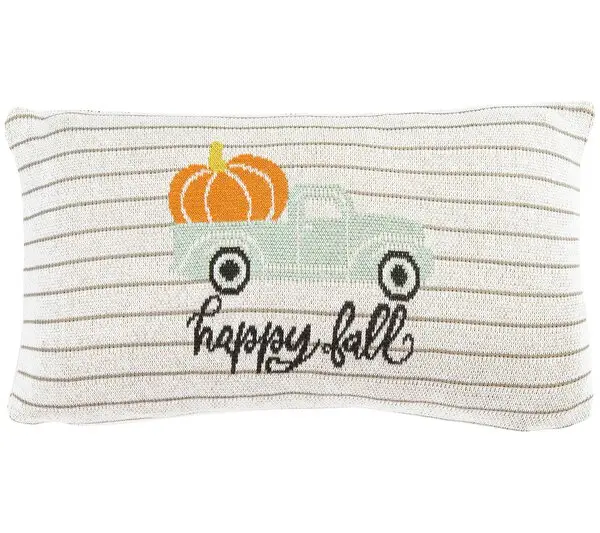 SAFAVIEH Pumpkin Truck Pillow - One-color