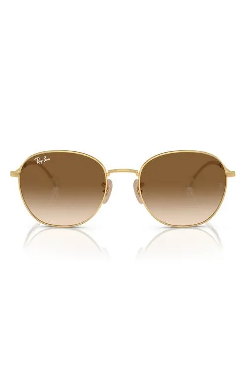 Ray-ban 55mm Gradient Phantos Sunglasses - Gold Flash