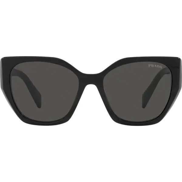 Prada 53mm Cat Eye Sunglasses - Black