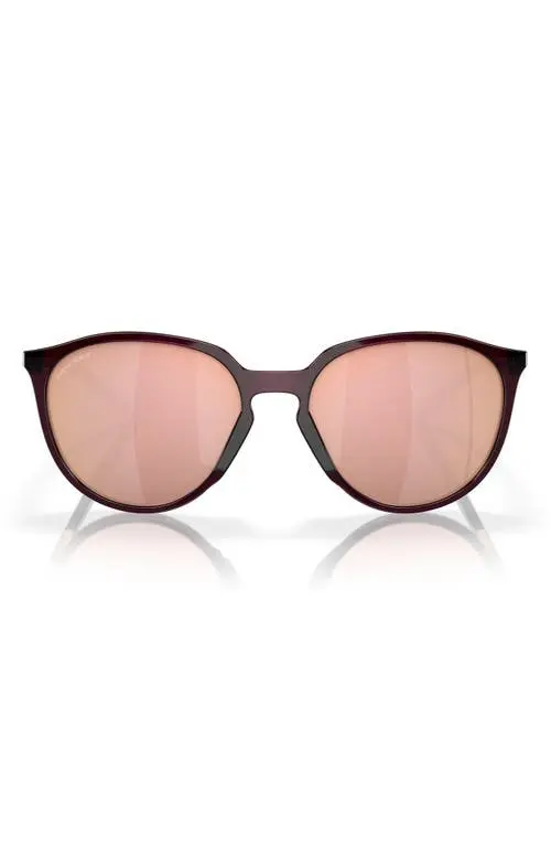 Oakley Sielo 57mm Round Frame Sunglasses - Rose Gold