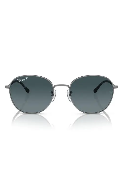 Ray-ban 55mm Polarized Phantos Sunglasses - Gunmetal
