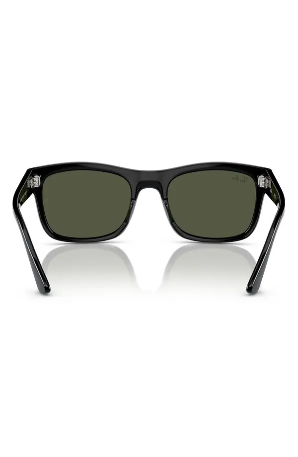 Ray-ban 56mm Rectangle Sunglasses - Black