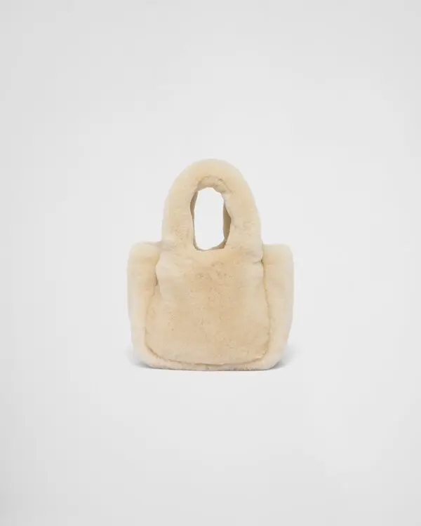 Prada Shearling Handbag