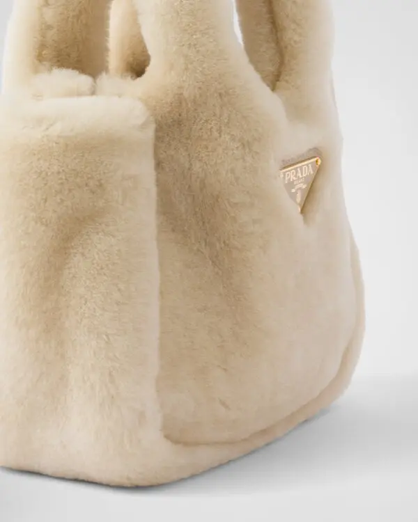 Prada Shearling Handbag