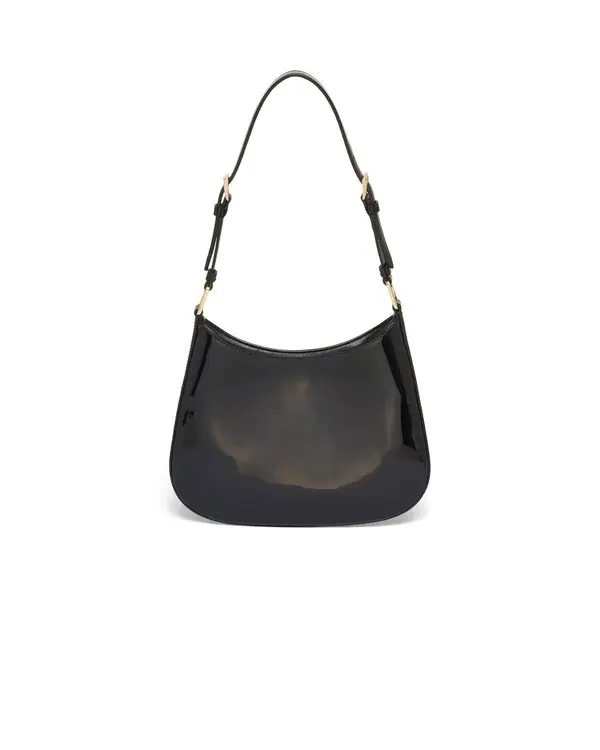 Prada Cleo Patent Leather Bag - Black