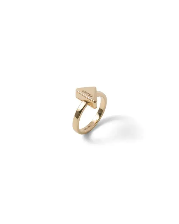 Prada Metal Ring - Gold/silver