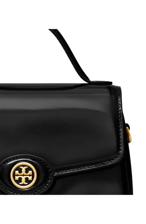 Tory Burch Small Robinson Leather Top Handle Bag