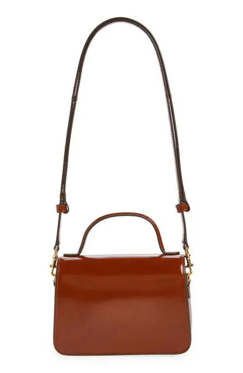 Tory Burch Small Robinson Leather Top Handle Bag