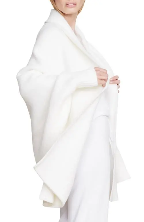 Barefoot Dreams Cozychic™ Blanket Wrap - Pearl