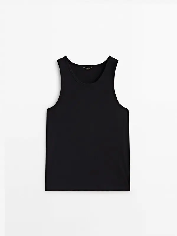 Massimo Dutti Tank - Black
