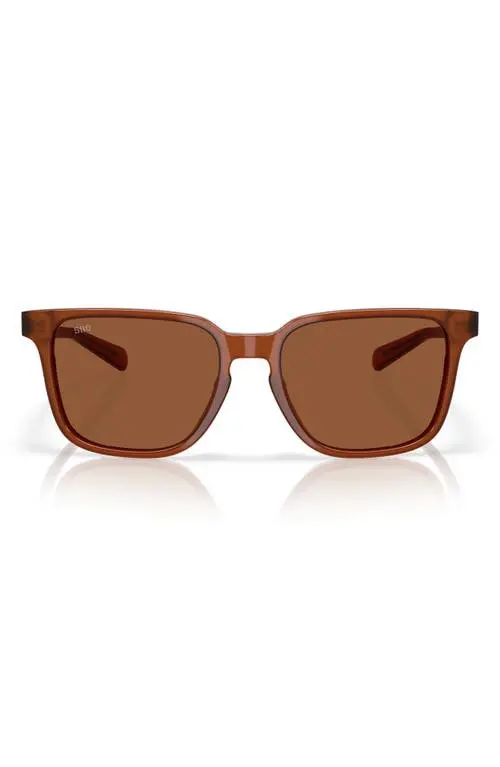 COSTA DEL MAR Kailano Square Sunglasses - Red Sands/ Copper