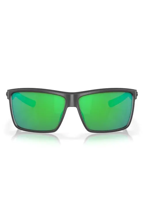 COSTA DEL MAR Rinconcito Rectangular Sunglasses - Green