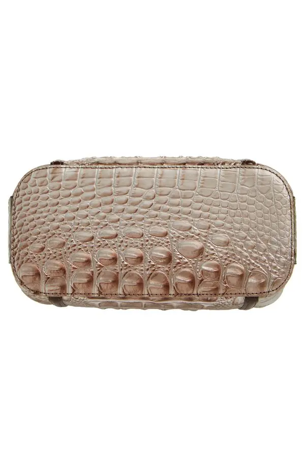 Brahmin Margo Croc Embossed Leather Crossbody Bag
