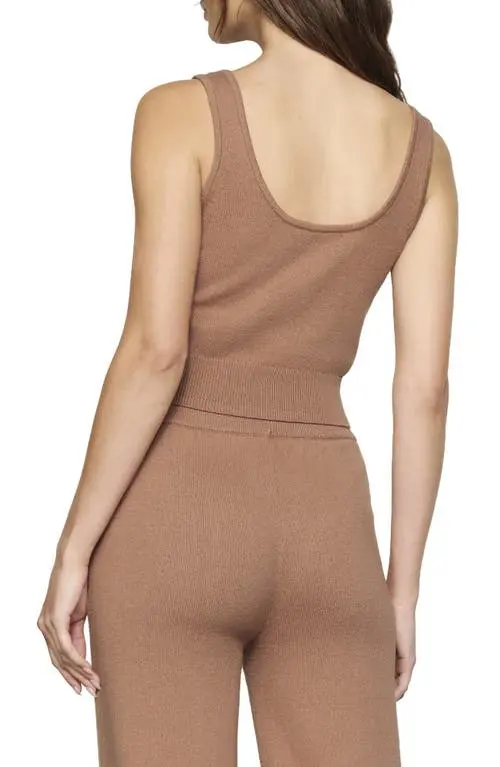 Eberjey Sweater Knit Tank - Hazelnut