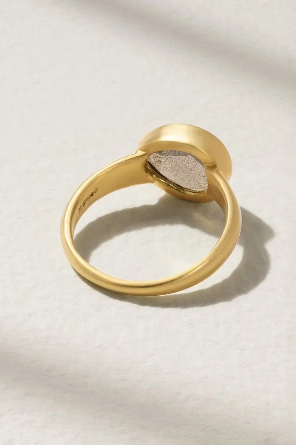 PIPPA SMALL 18-karat Labradorite Ring