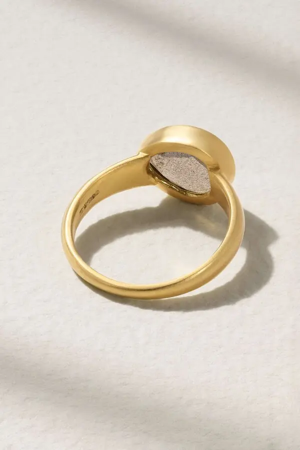 PIPPA SMALL 18-karat Labradorite Ring
