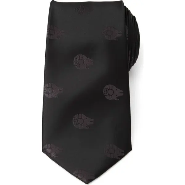 CUFFLINKS, INC. Millennium Falcon Necktie - Black