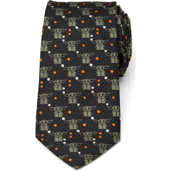 CUFFLINKS, INC. Baby Yoda Knit Neck Tie - Black