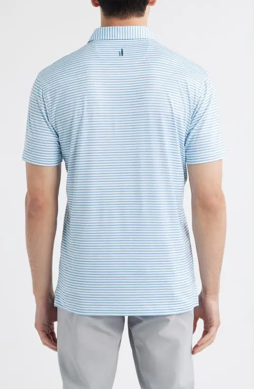 Johnnie-o Warwick Stripe Prep-formance Polo - Tide