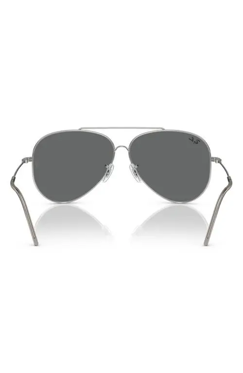 Ray-ban 59mm Aviator Sunglasses