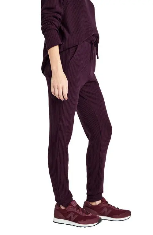 Splendid London Tulip Cuff Ribbed Joggers