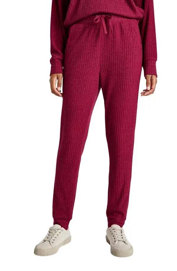 Splendid London Tulip Cuff Ribbed Joggers