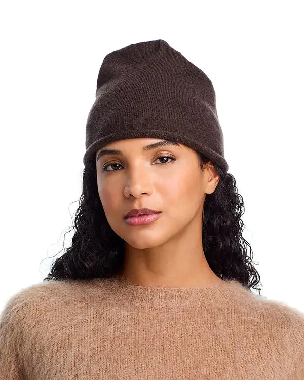 Bloomingdale'S Angelina Slouch Hat - Chocolate