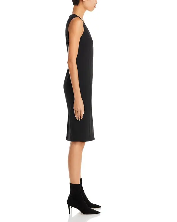 Theory V-neck Midi Sheath Dress