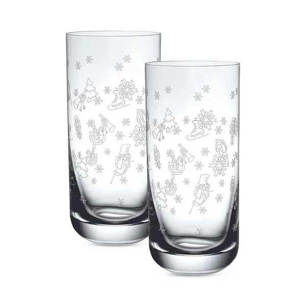 VILLEROY & BOCH Toy's Delight Highball Glass, Set Of 2 - Clear