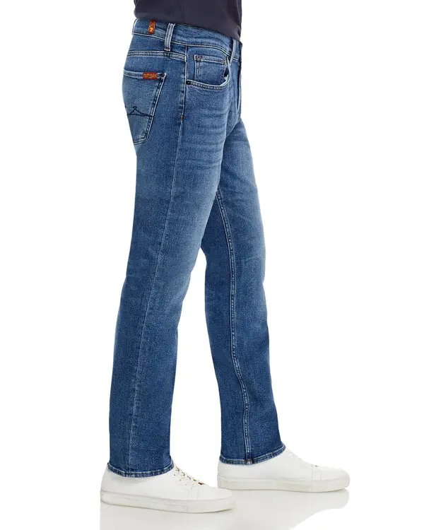 7 For All Mankind The Straight Slim Straight Fit Jeans - Gasp