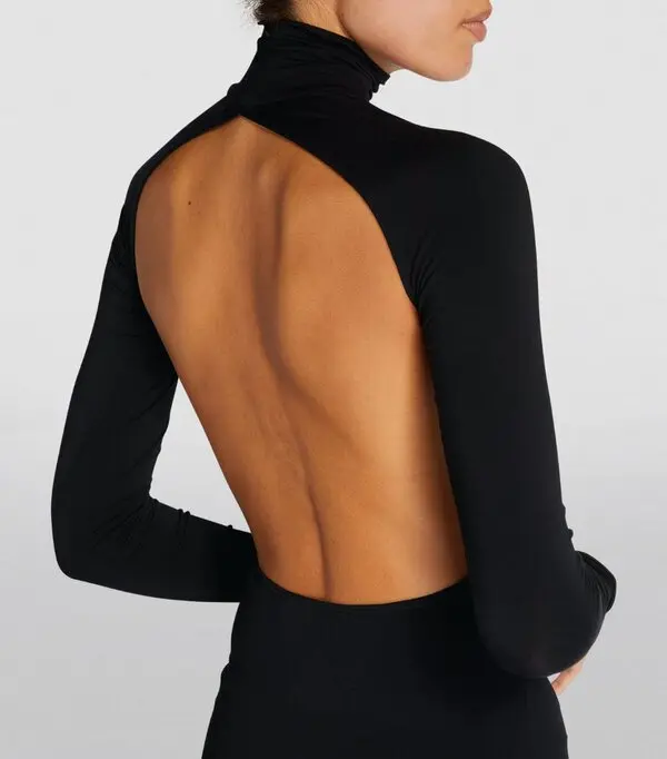 The Line By K High-Neck Lenny Dress In Black - 50% Off | Editorialist