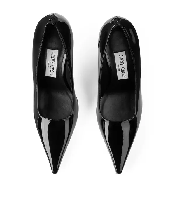 JIMMY CHOO Ixia 95 Patent Leather Pumps