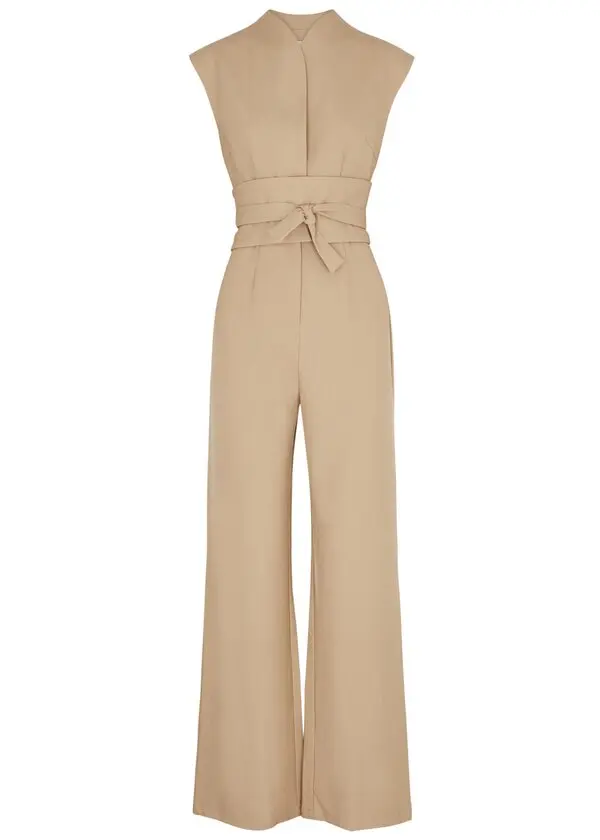 Oddmuse Ultimate Muse Wide-leg Jumpsuit - Camel